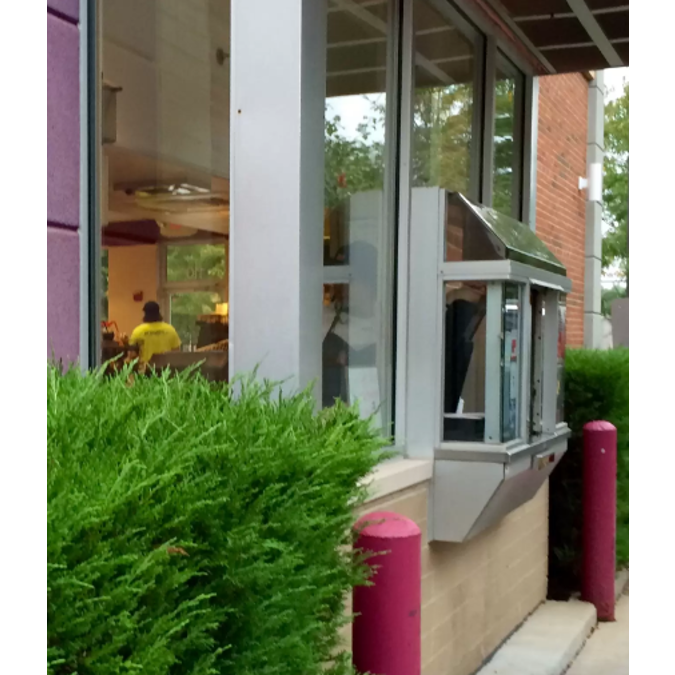BIM object - ดาวน์โหลดฟรี! Bump Out 10 (Bo10) Drive Thru Window | BIMobject