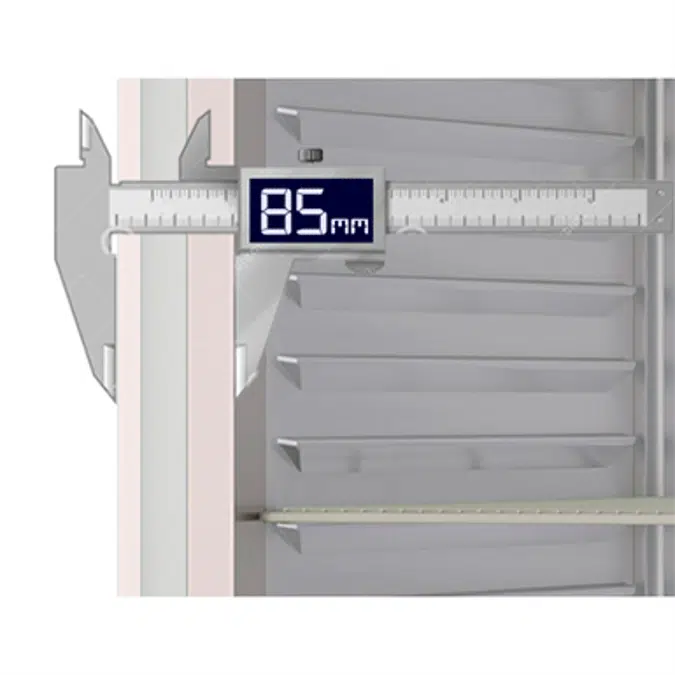 Objetos BIM - ¡Descarga gratis! Snack Cabinet Chiller and Freezer ...