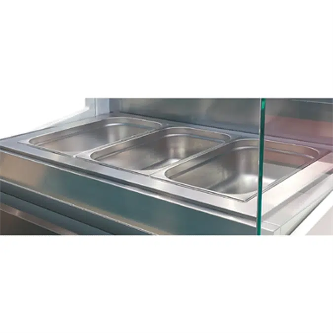 BIM objects - Free download! Hot Serve Over Counter Modular Line 9 CVE9 ...