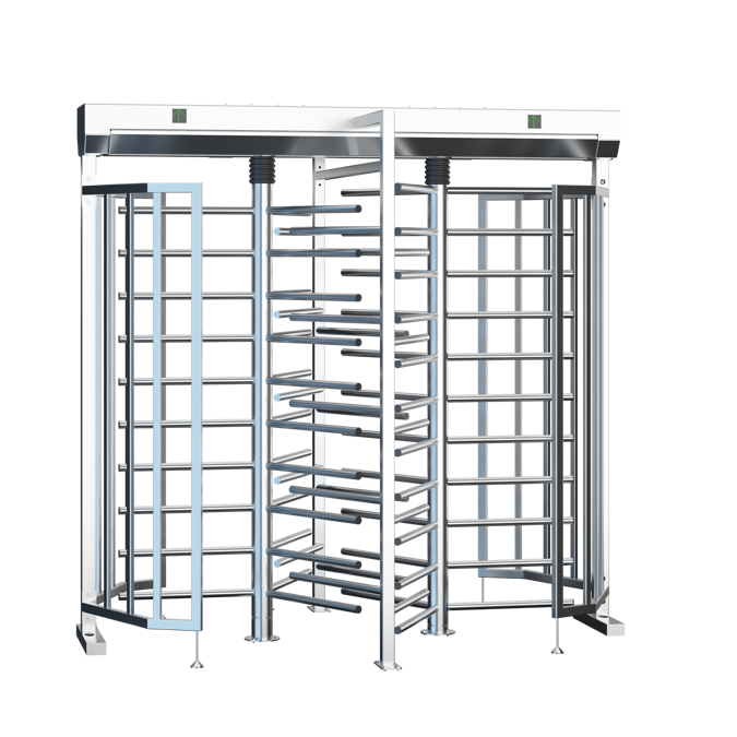 BIM objects - Free download! BL-2-3 Full Height Turnstile | BIMobject