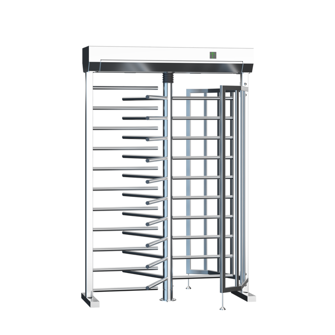BIM objects - Free download! BL-1-3 Full Height Turnstile | BIMobject