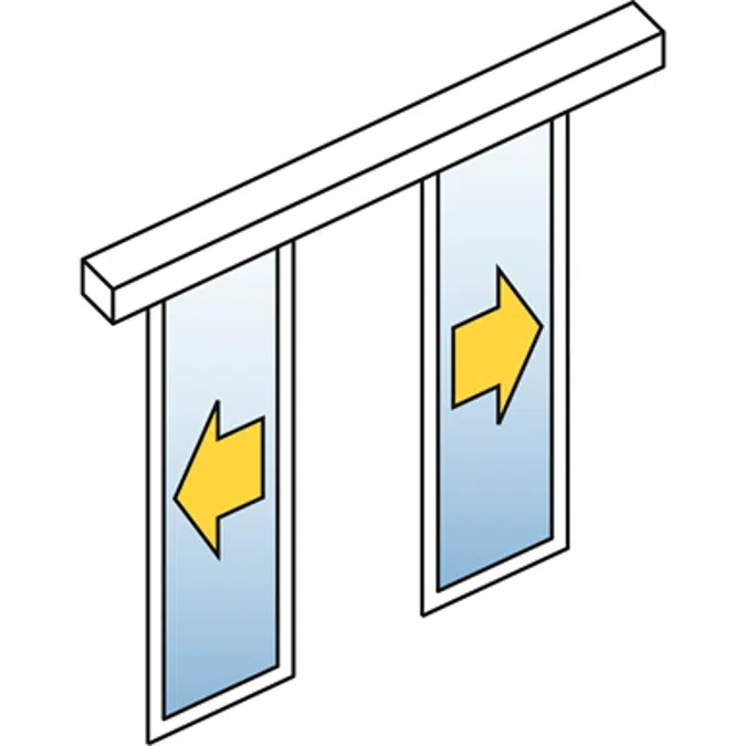 BIM objects - Free download! Automatic Sliding Door (Standard) - Bi ...