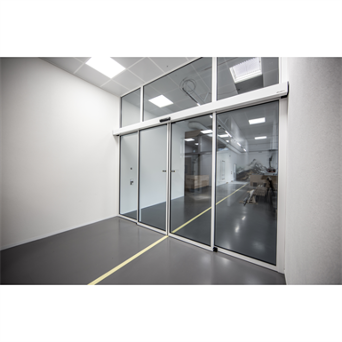BIM objects - Free download! Automatic Sliding Door (Energy-Efficiency ...