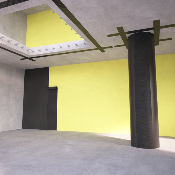 BIM objects - Free download! Nitowrap CW - Carbon fibres - Structural ...