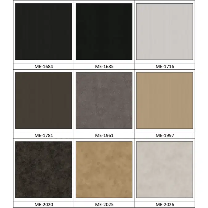 Objetos BIM - ¡Descarga gratis! 3M™ DI-NOC™ Architectural Finishes METAL | BIMobject