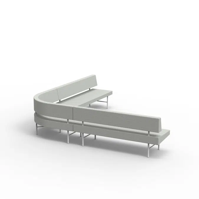 BIM objects - Free download! TRAIN Sofa S01 | BIMobject