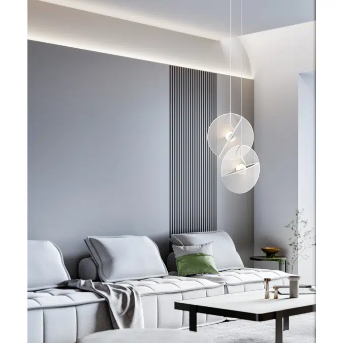 BIM objects - Free download! Reflex pendant lamp | BIMobject