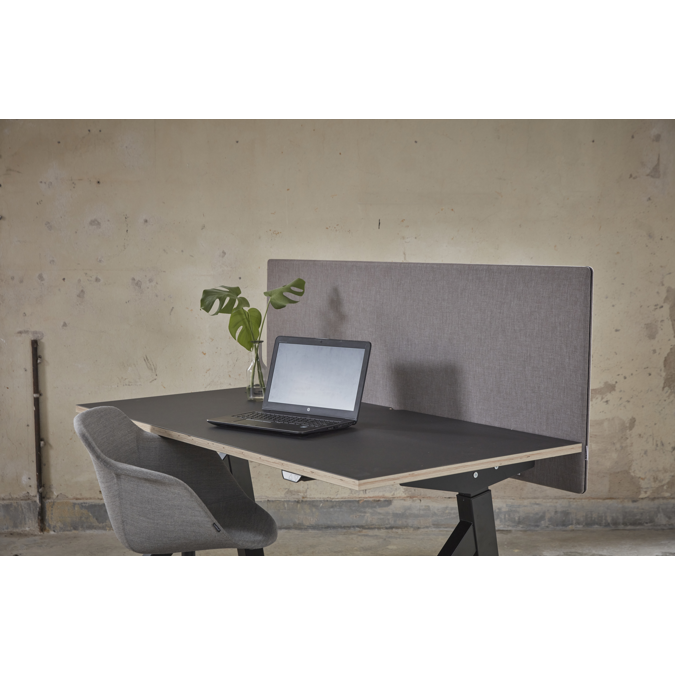 BIM objects - Free download! Limbus Soft desk screen | BIMobject