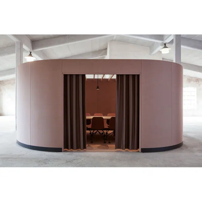 BIM objects - Free download! BuildUp Meeting Pod R8 | BIMobject