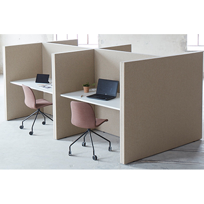 BIM objects - Free download! Limbus Sub work booth | BIMobject