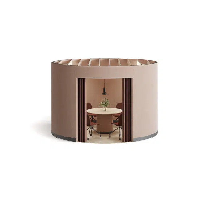 BIM objects - Free download! BuildUp Meeting Pod R4 | BIMobject