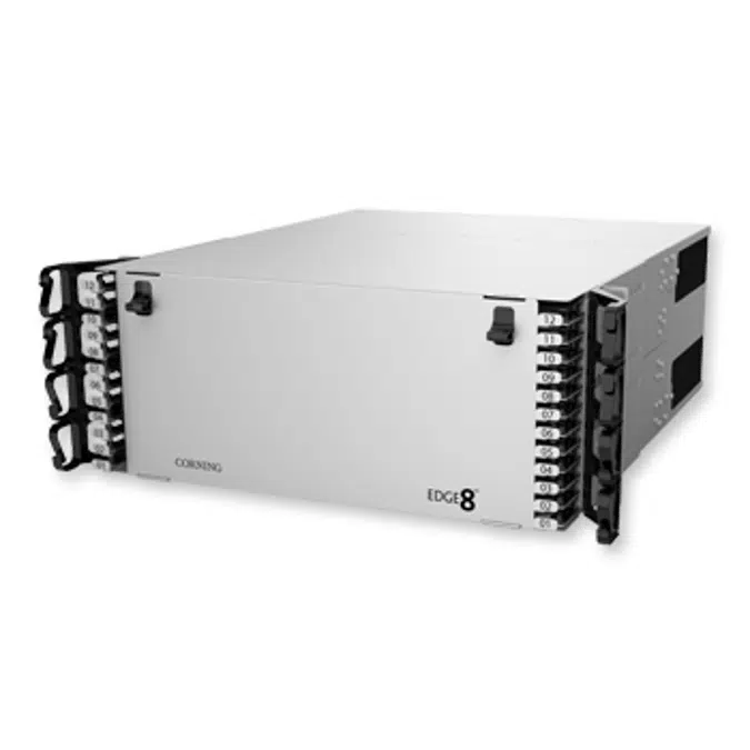 BIM objects - Free download! EDGE8® Housing, 4 Rack Unit, Holds up to ...