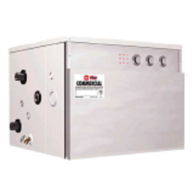 BIM objects - Free download! Electric Booster Commercial Water Heaters ...