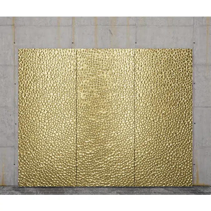 Objetos BIM - ¡Descarga gratis! Metal panel POLYGON | BIMobject