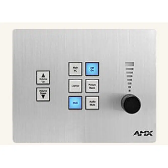 Objetos BIM - ¡Descarga gratis! CP-3008 8-Button ControlPad (US, UK and ...