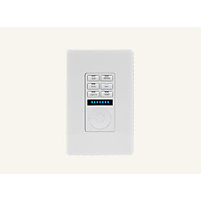 Objetos BIM - ¡Descarga gratis! MET-6NE Metreau® 6-Button Ethernet ...