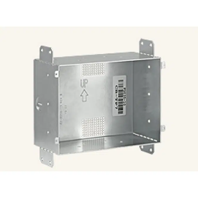 BIM objects - Free download! CB-TP7 Rough-In Box for 7" Wall/Flush ...