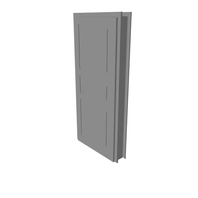 BIM objects - Free download! Door 001 | BIMobject