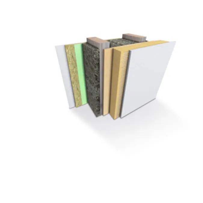 Objetos BIM - ¡Descarga gratis! EGGER Muros exteriores | BIMobject