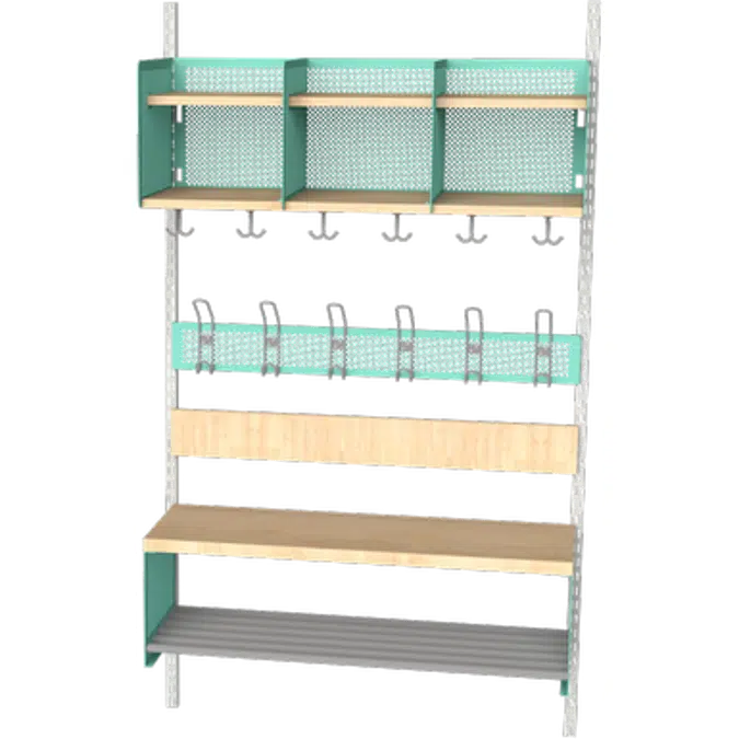 Objetos BIM - ¡Descarga gratis! Basket Shelf 600 | BIMobject