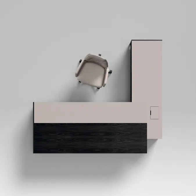 BIM objects - Free download! Desk table GALLERY | BIMobject