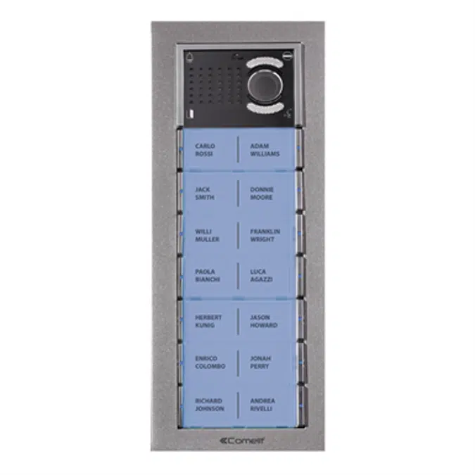 BIM objects - Free download! Modular ikall entrance panel | BIMobject