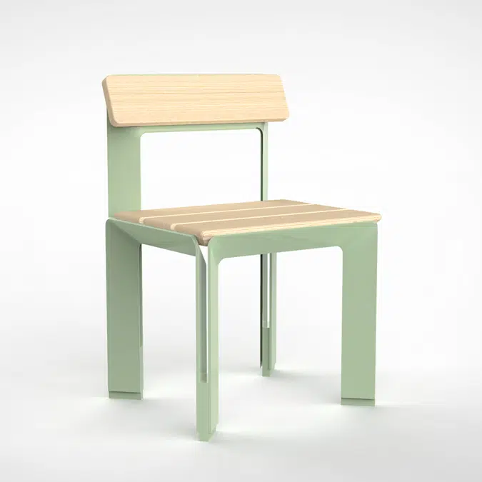 BIM objects - Free download! VINKELN Stol | BIMobject