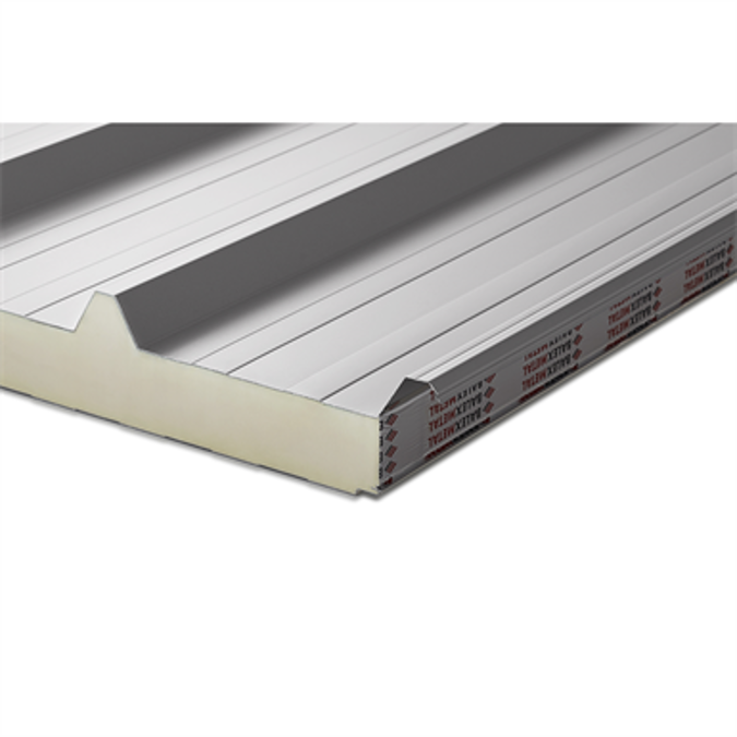 BIM objects - Free download! Roof sandwich panels with PIR core (PU-PIR ...