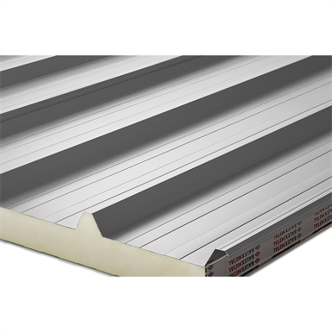 BIM objects - Free download! Roof sandwich panels with PIR core (PU-PIR ...