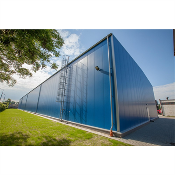 BIM objects - Free download! Sandwich wall panel with PIR core (PU-PIR ...