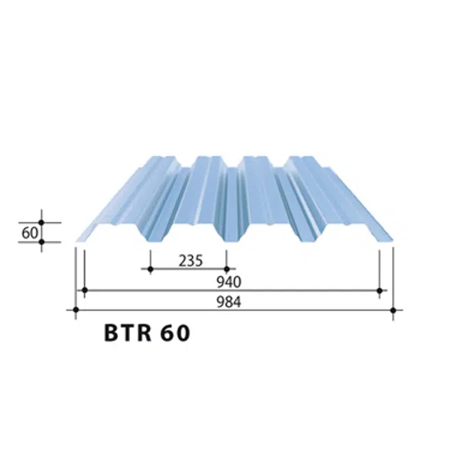 BIM objects - Free download! Structural Trapezoidal Sheets | BIMobject