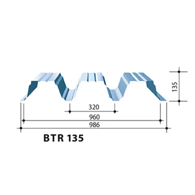 BIM objects - Free download! Structural Trapezoidal Sheets | BIMobject