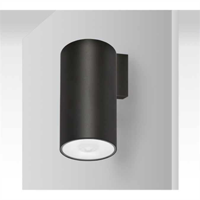 BIM objects - Free download! LENS WALL-MOUNTED LUMINAIRE | BIMobject