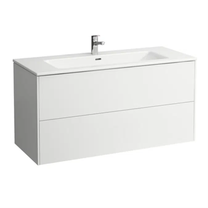 BIM objects - Free download! LAUFEN PRO S Combination of washbasin with ...