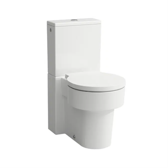 BIM objects - Free download! VAL Floorstanding WC for cistern, rimless ...