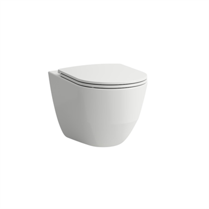 BIM objects - Free download! LAUFEN PRO Wall-hung WC 'comfort ...