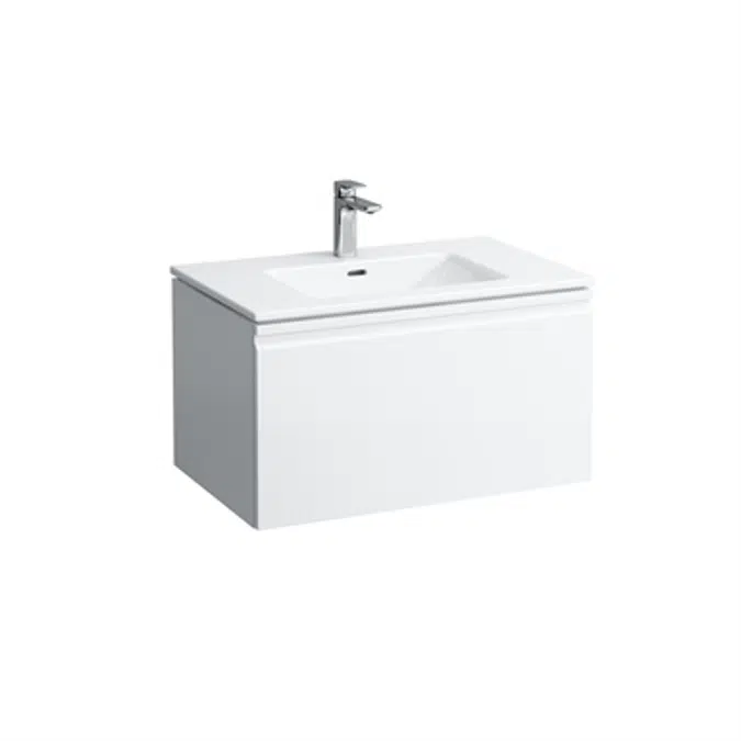 BIM objects - Free download! LAUFEN PRO S Washbasin with vanity unit ...