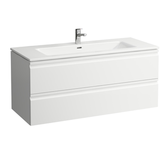BIM objects - Free download! LAUFEN PRO S Combination of washbasin with ...