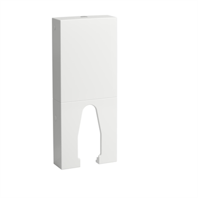 BIM objects - Free download! UNIVERSAL Floorstanding cistern, two-part ...