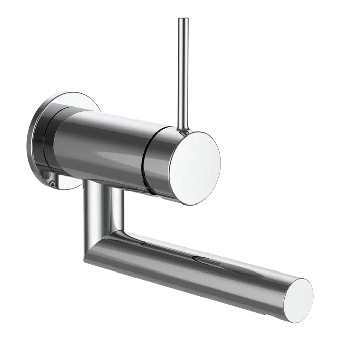 BIM objects - Free download! Twinplus, Wall-mounted mixer, for Simibox 1-Point | BIMobject