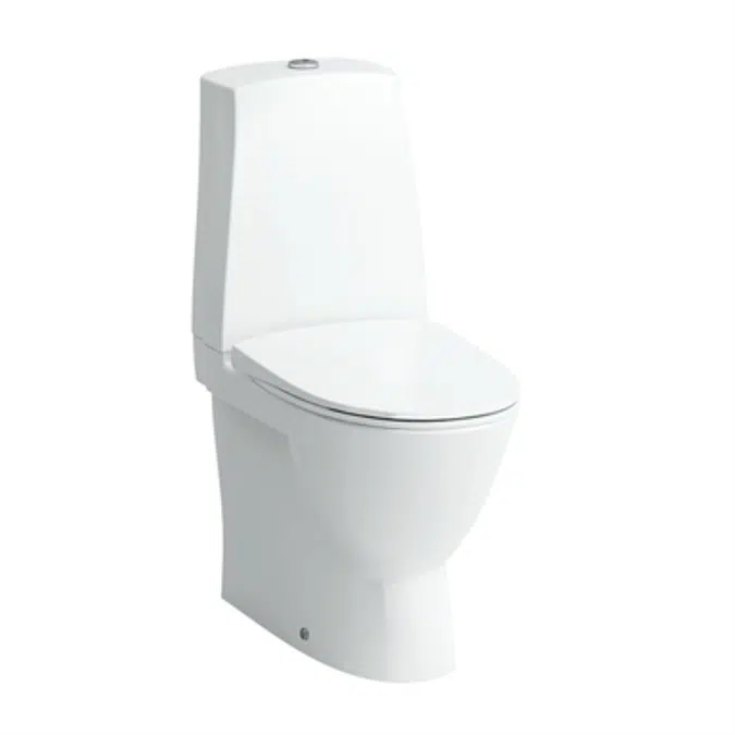 Objetos BIM - ¡Descarga gratis! LAUFEN PRO N Floorstanding WC combi ...