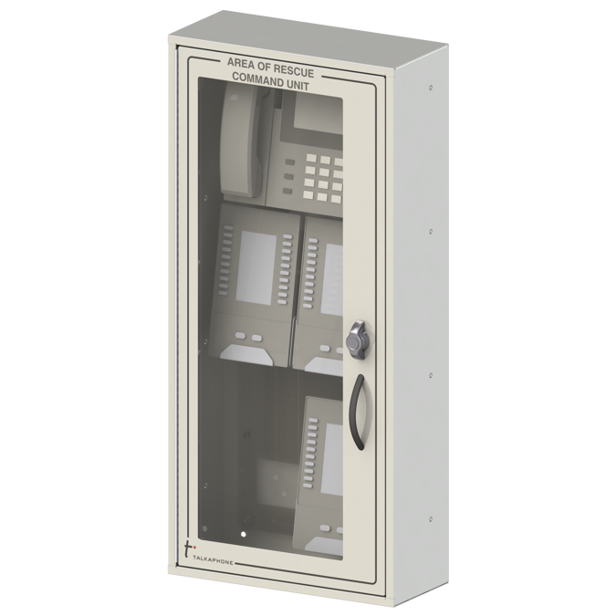 BIM objects - Free download! Area of Rescue 120-Station IP Command Unit ...