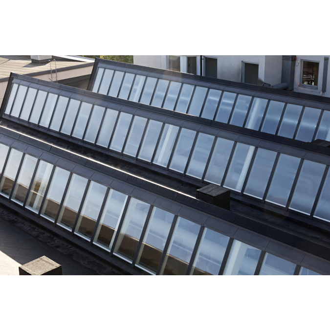 BIM objects - Free download! VELUX Modular Skylights - Northlight 25-90 ...