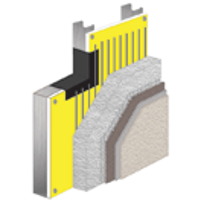 BIM objects - Free download! Parex Standard EIFS, Metal Stud or CMU ...