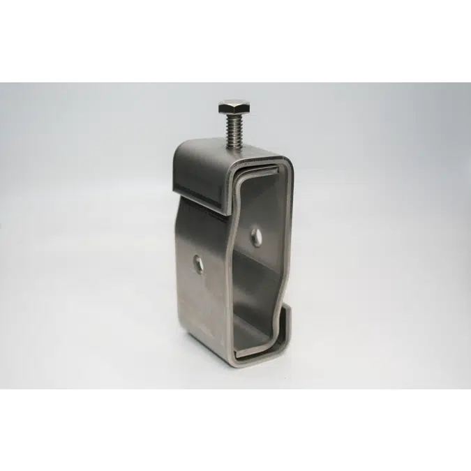 BIM objects - Free download! Stainless Steel Rail & Bracket | BIMobject