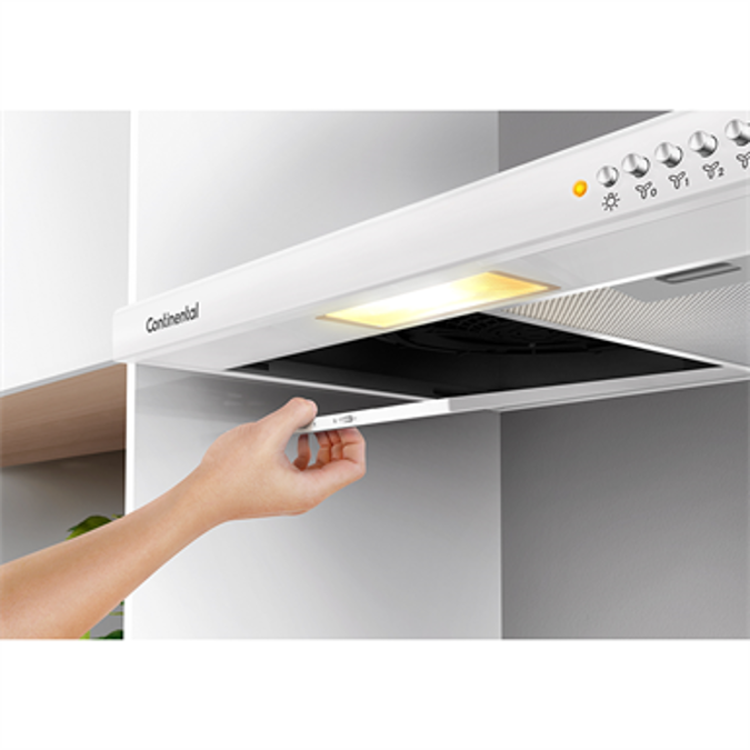 BIM objects - Free download! White slim 60cm standard hoods | BIMobject