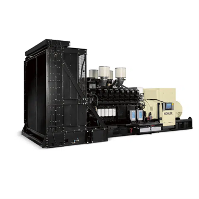 Objetos BIM - ¡Descarga gratis! KD2800, 50 Hz,Industrial Diesel Generator | BIMobject