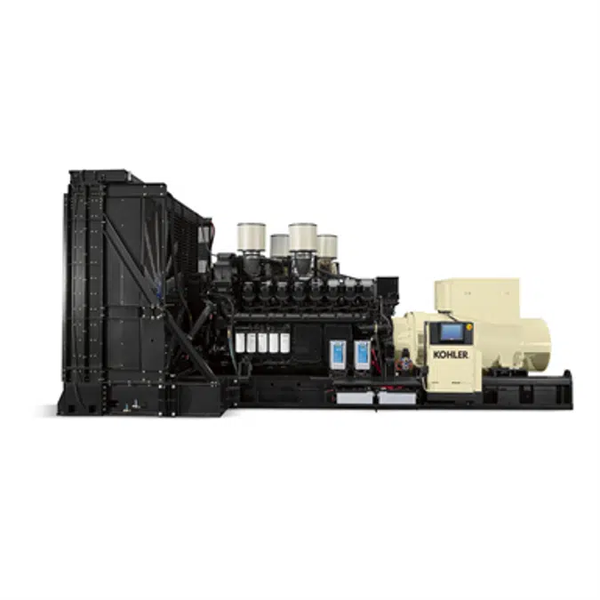 BIM objects - Free download! KD2800, 50 Hz,Industrial Diesel Generator | BIMobject