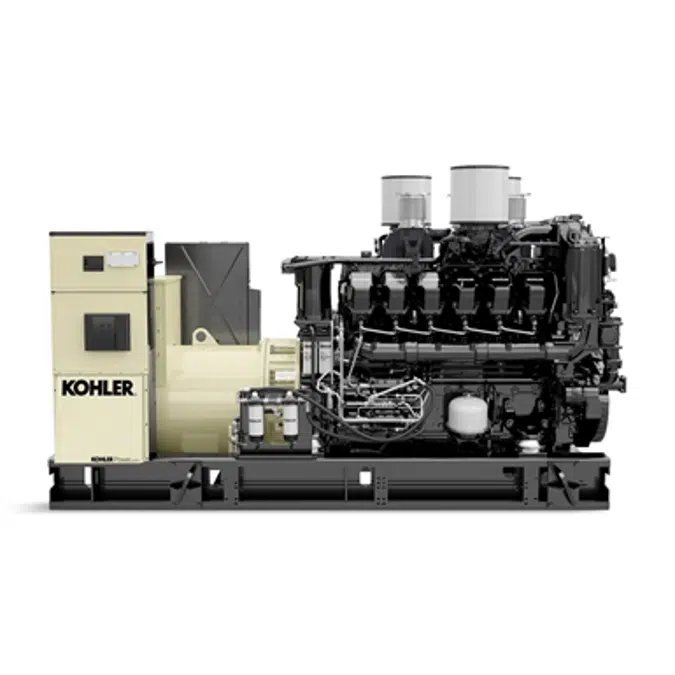 Objetos BIM - ¡Descarga gratis! KD2000, 50Hz, Industrial Diesel ...