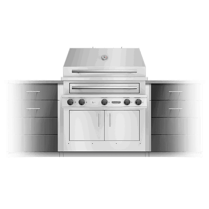 BIM objects - Free download! HYBRID FIRE GRILLS | BIMobject